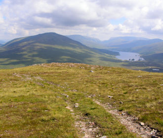 Leum Uilleim from Corrour